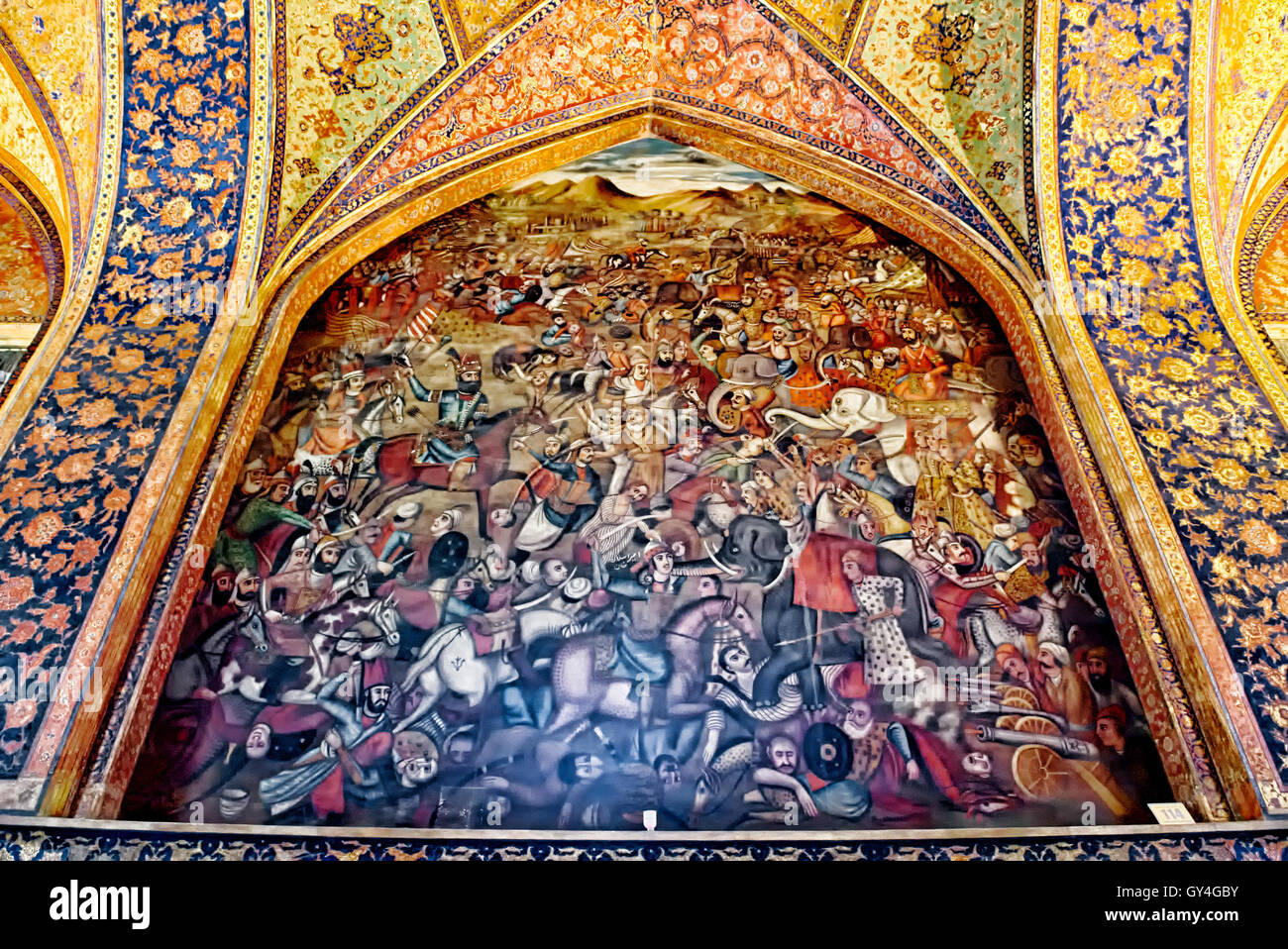 Other artwork of the Battle of Chaldiran Stock Photo - Alamy