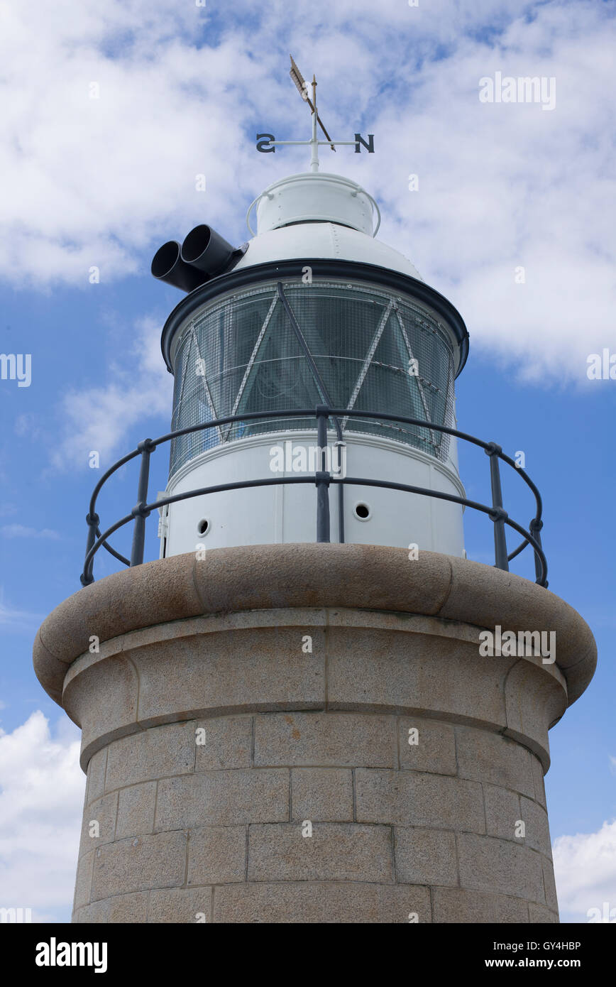 Lighthouse, Folkestone, Kent Stock Photo - Alamy