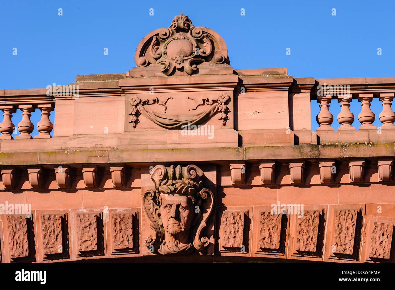 Berlin, Germany. Moltke Bridge, Moltkebrücke, is a bridge from 1891 ...