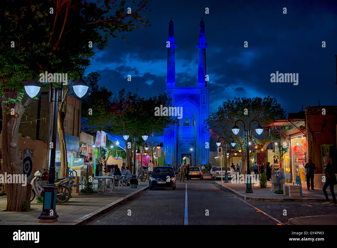Blue mosque at blue hours Stock Photo - Alamy