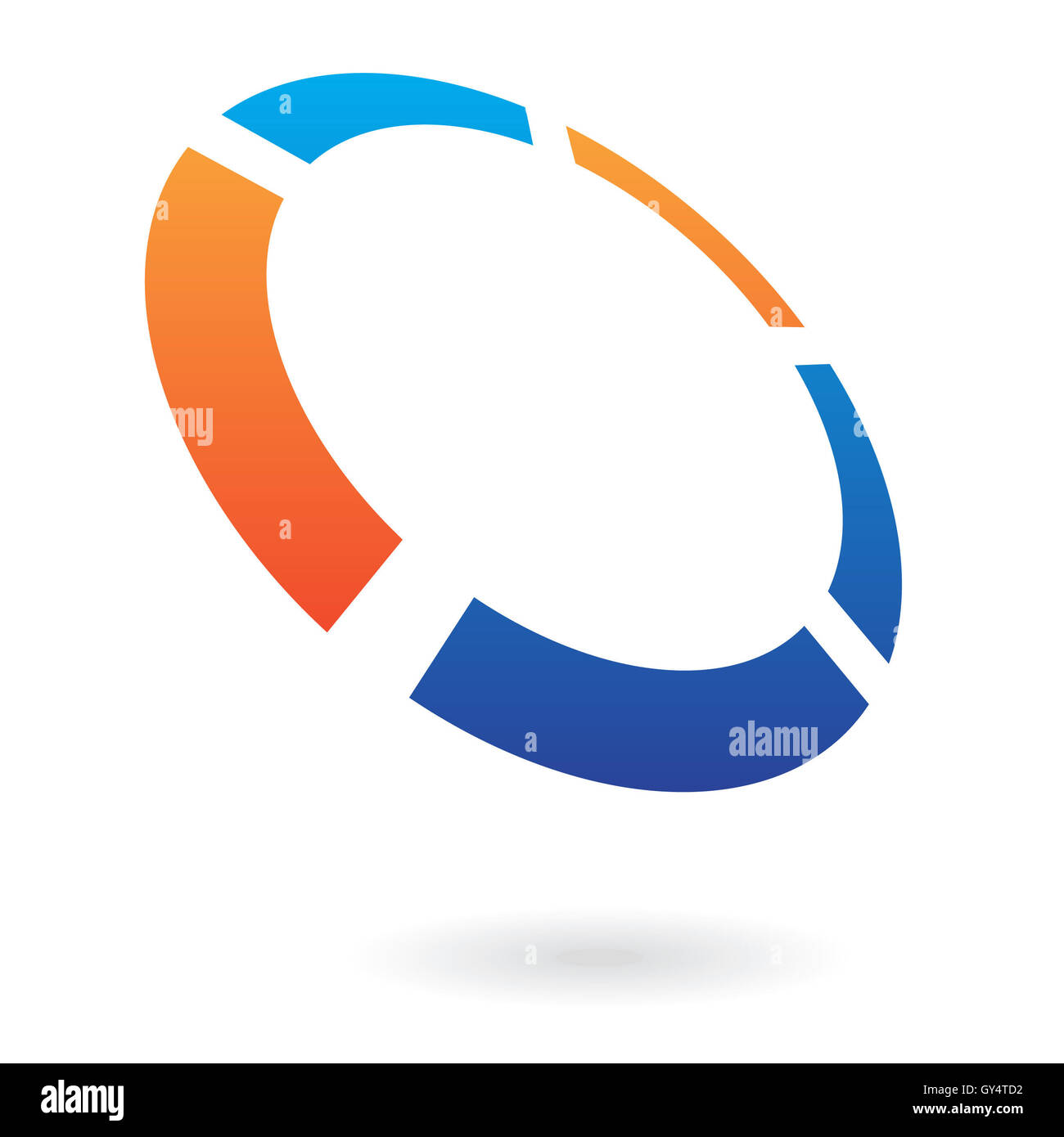 Distorted colourful abstract icon and design element Stock Photo - Alamy