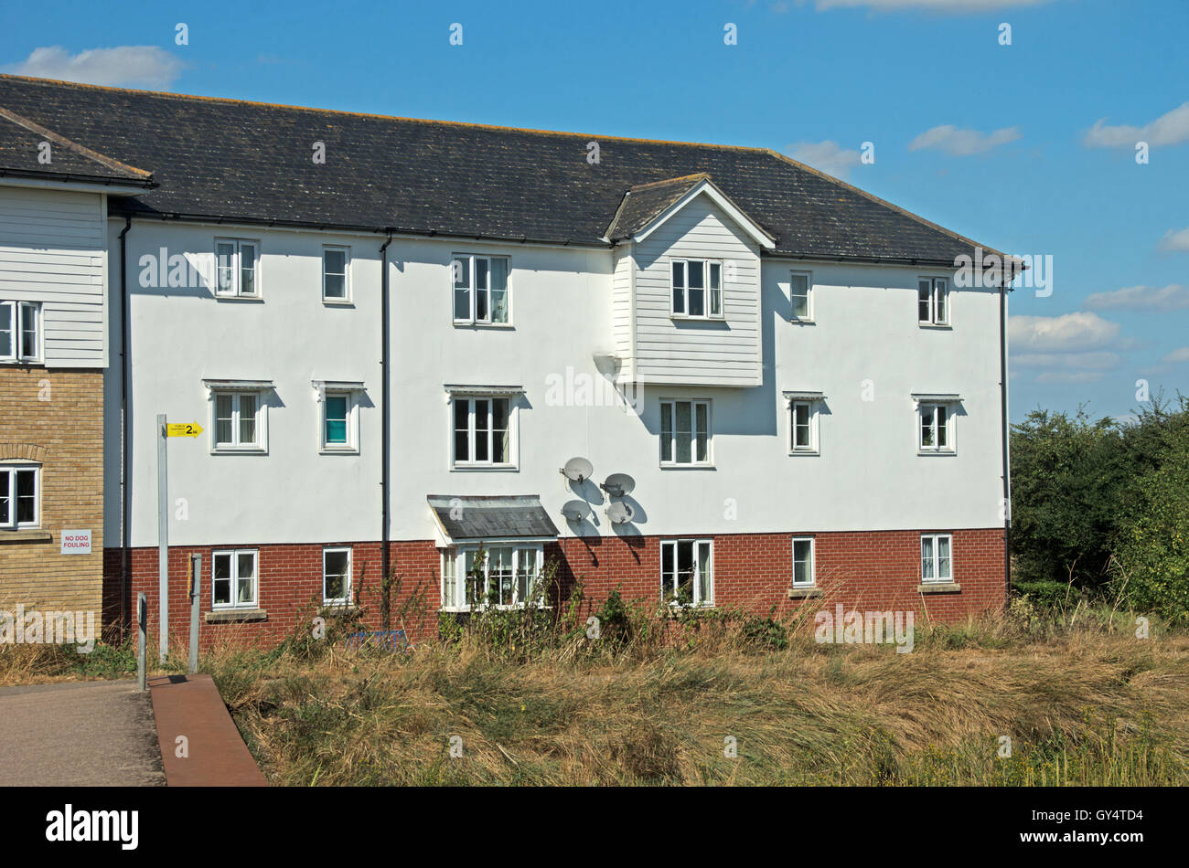 Rowhedge, Apartments, Essex Stock Photo - Alamy