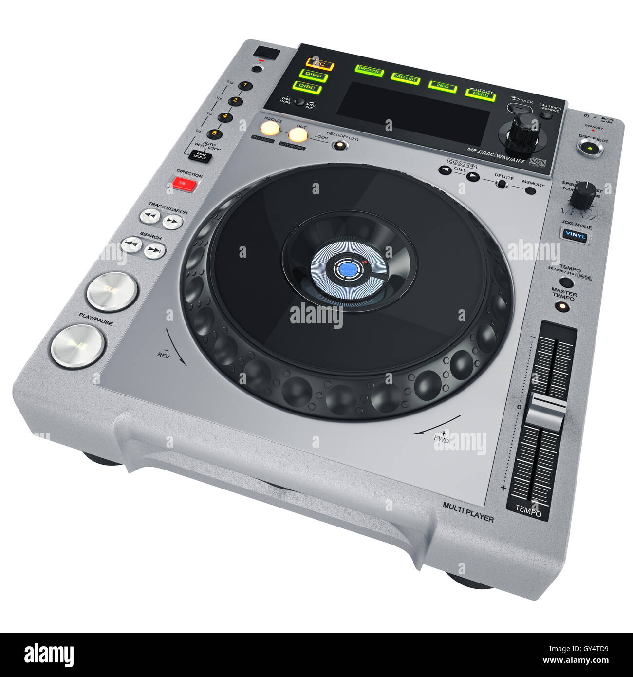 Digital player Cut Out Stock Images & Pictures - Alamy