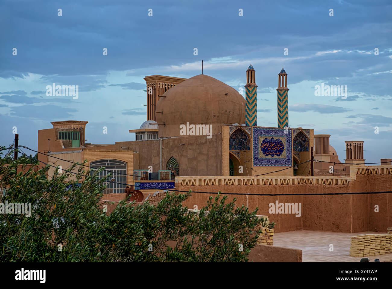 A mosque view from the top Stock Photo - Alamy