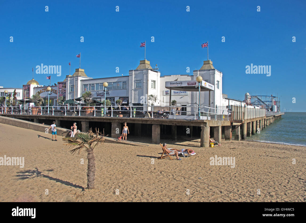 Clacton Pier, Essex, England Stock Photo - Alamy