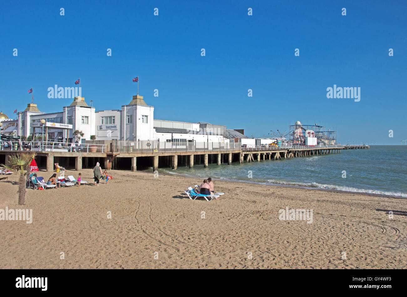 Clacton Pier, Essex, England Stock Photo - Alamy