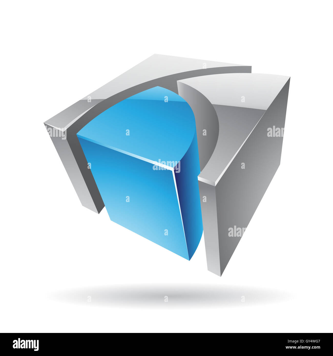 Cubic logo hi-res stock photography and images - Alamy