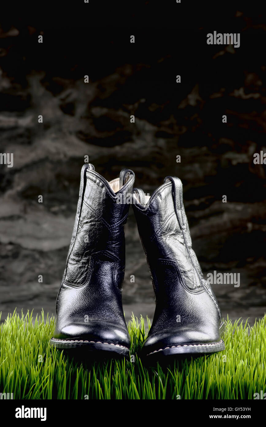 Black cowboy boots at the cowboy night time with room for your type ...