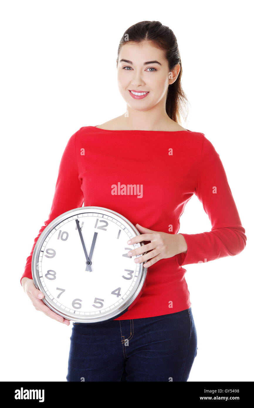 Woman body clock hi-res stock photography and images - Alamy
