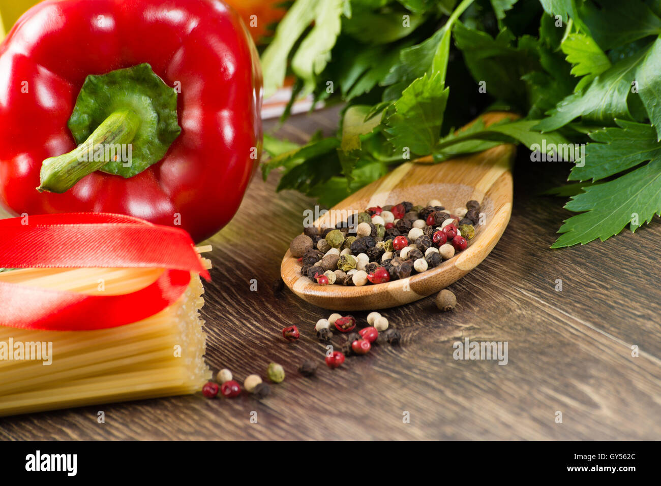 close-up of Asian spices Stock Photo - Alamy