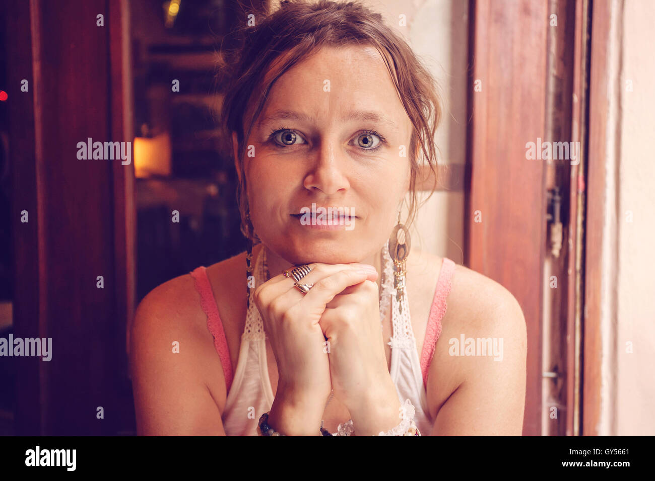 Young women prague hi-res stock photography and images - Alamy