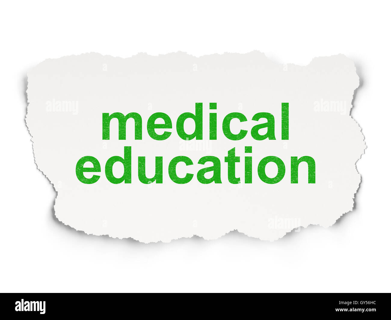 Education concept: Medical Education on Paper background Stock Photo ...