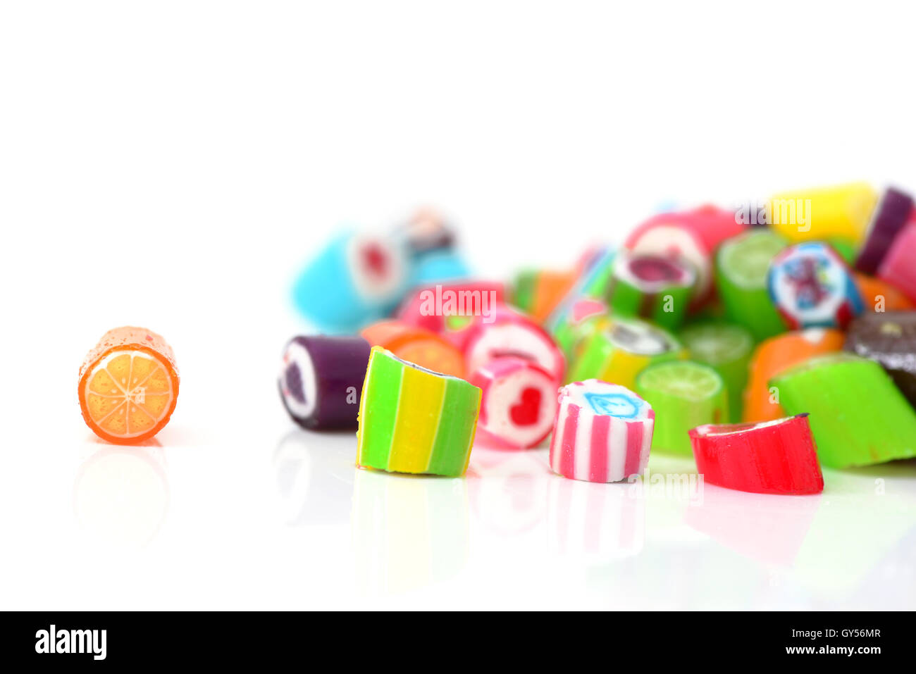 Candy striped circle hi-res stock photography and images - Alamy