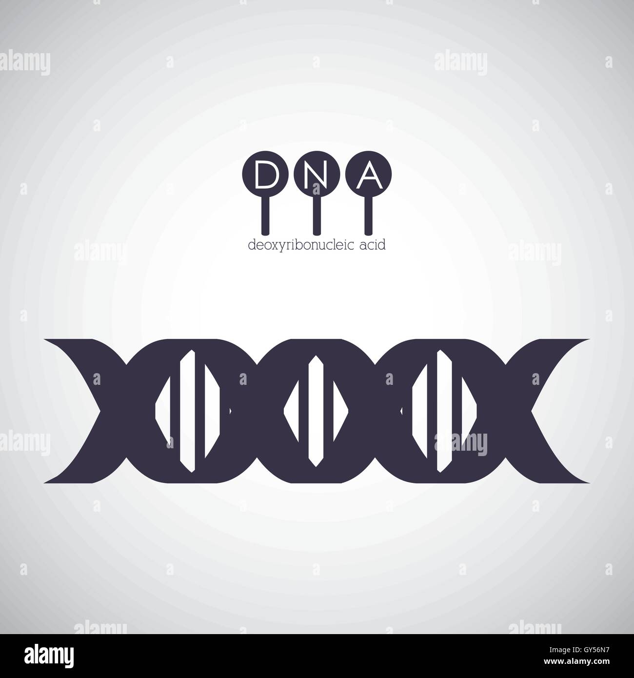 Dna structure chromosome design Stock Vector Image & Art - Alamy