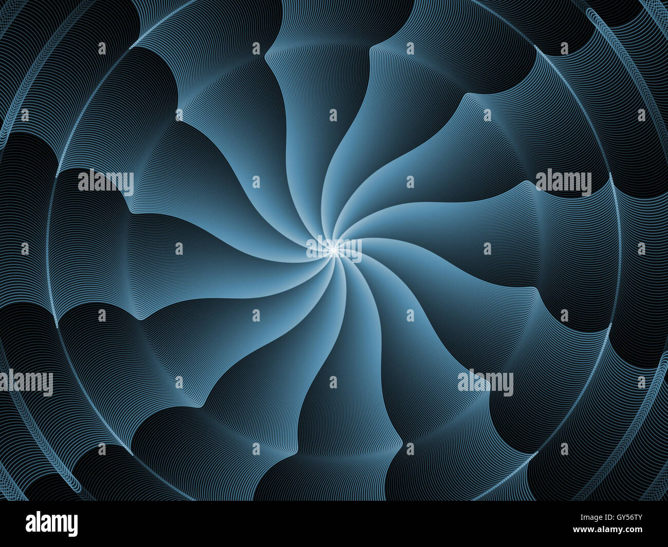 Fractal Burst Vortex Stock Photo - Alamy