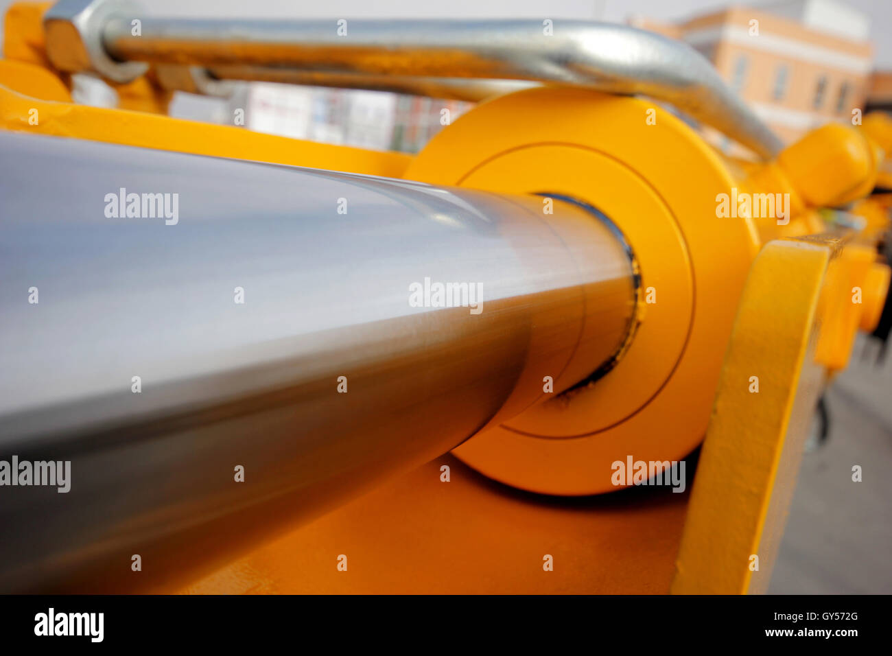 Modern hydraulic piston hi-res stock photography and images - Alamy