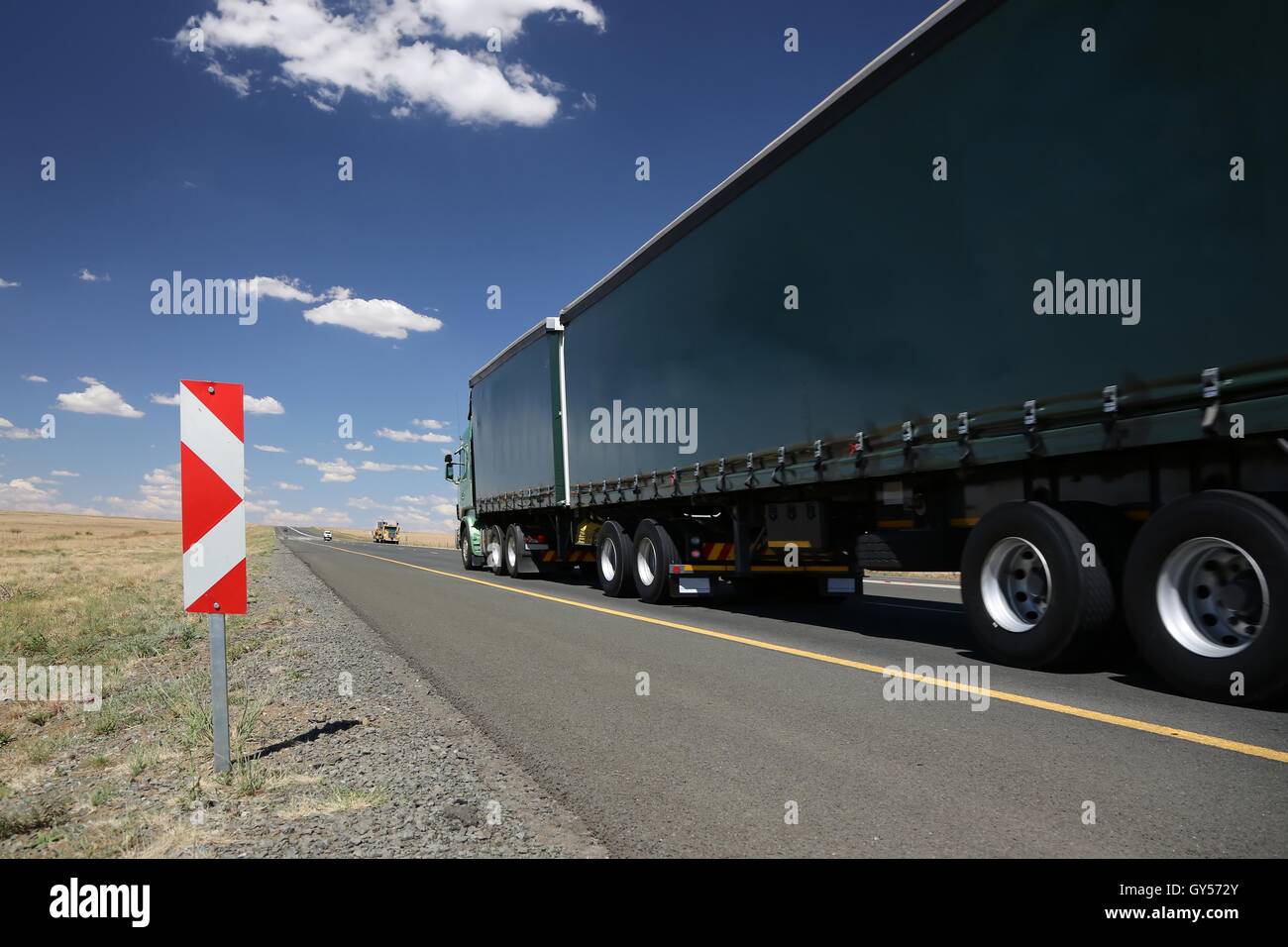 Cargo Truck or Lorry Stock Photo - Alamy