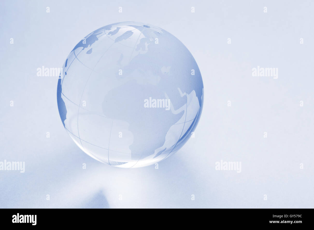 Glass globe ball Stock Photo - Alamy