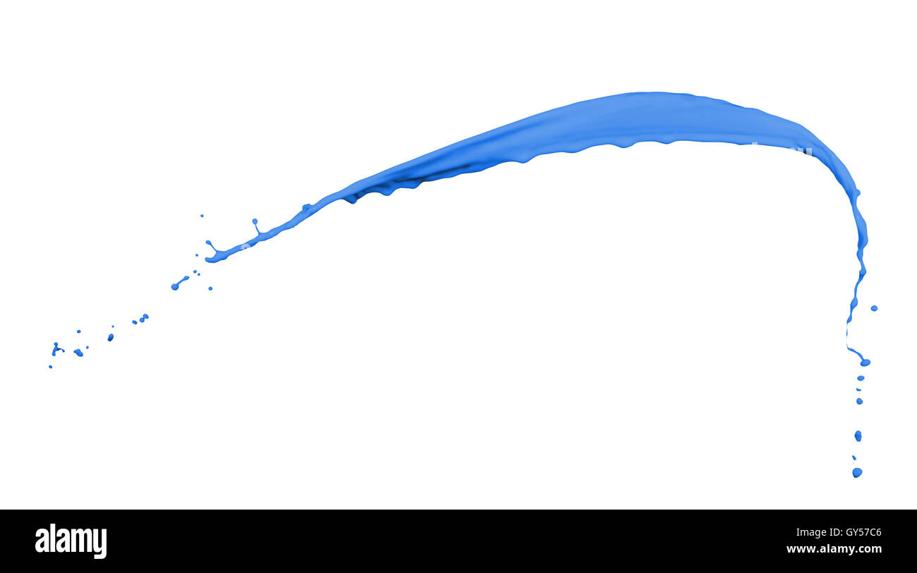 blue paint splash Stock Photo - Alamy