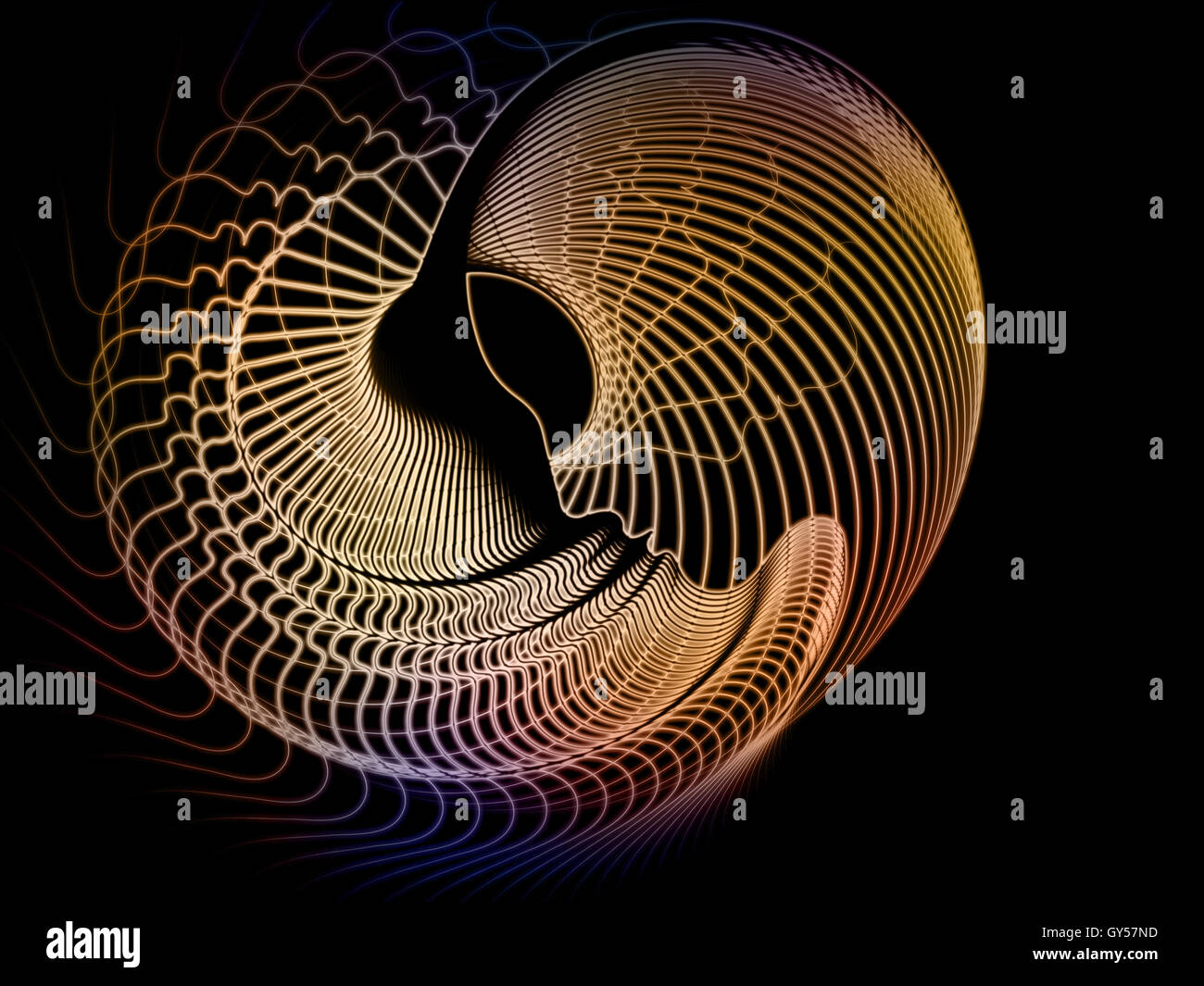 Soul Geometry Composition Stock Photo - Alamy