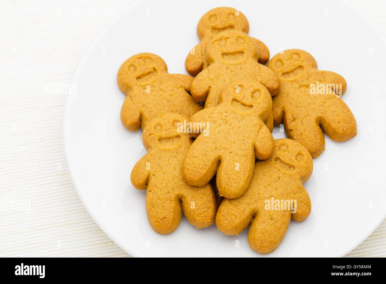 Group of Gingerbread Stock Photo - Alamy