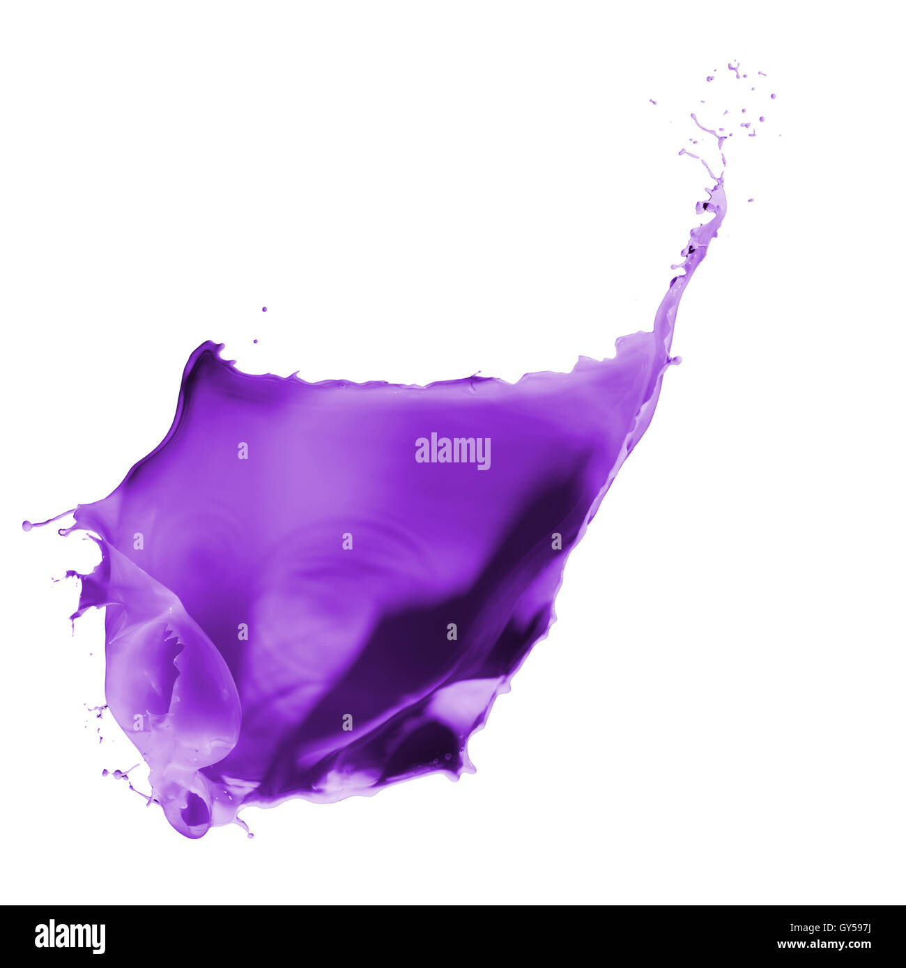 purple paint splash Stock Photo - Alamy