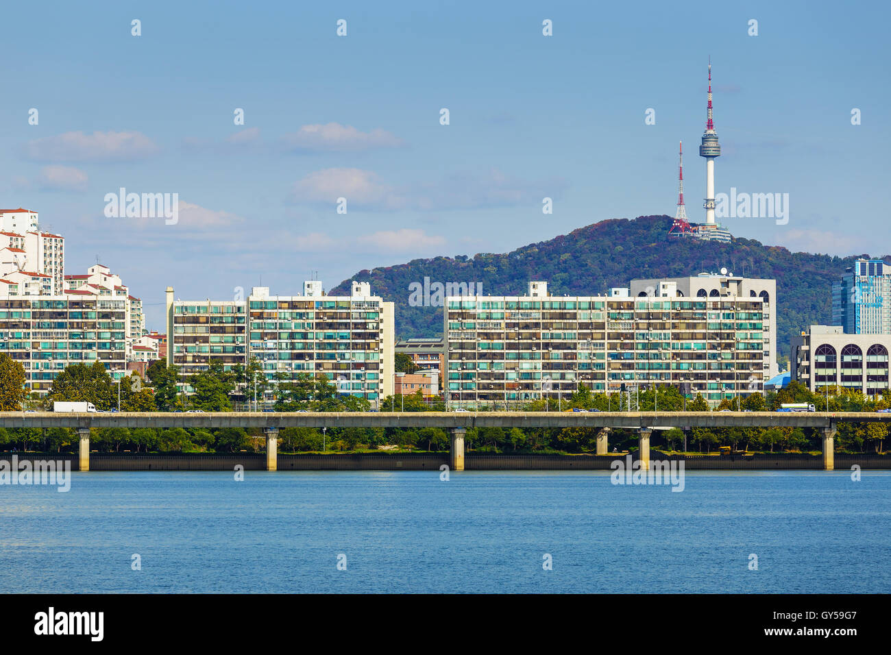 Seoul city in South of Korean Stock Photo - Alamy