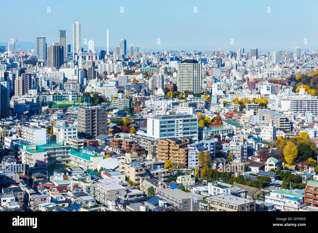 Cityscape in Tokyo Stock Photo - Alamy