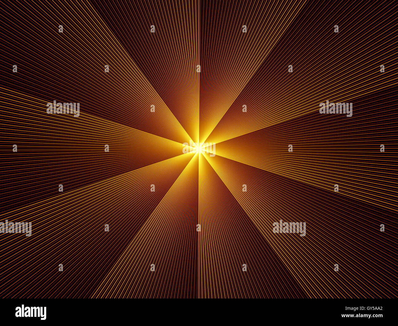 Exploding Fractal Burst Stock Photo - Alamy