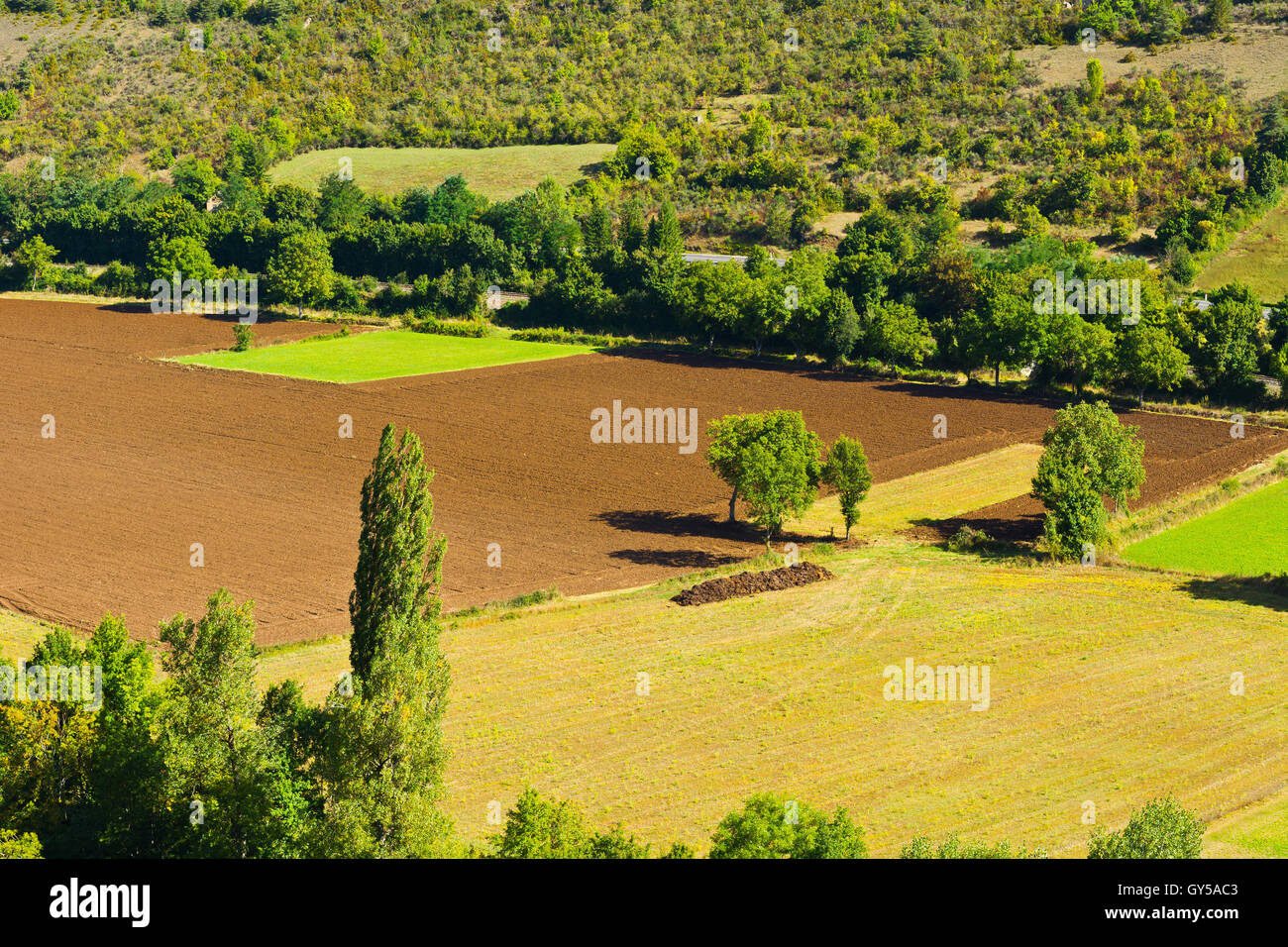 Ploughed Field French Countryside High Resolution Stock Photography and ...
