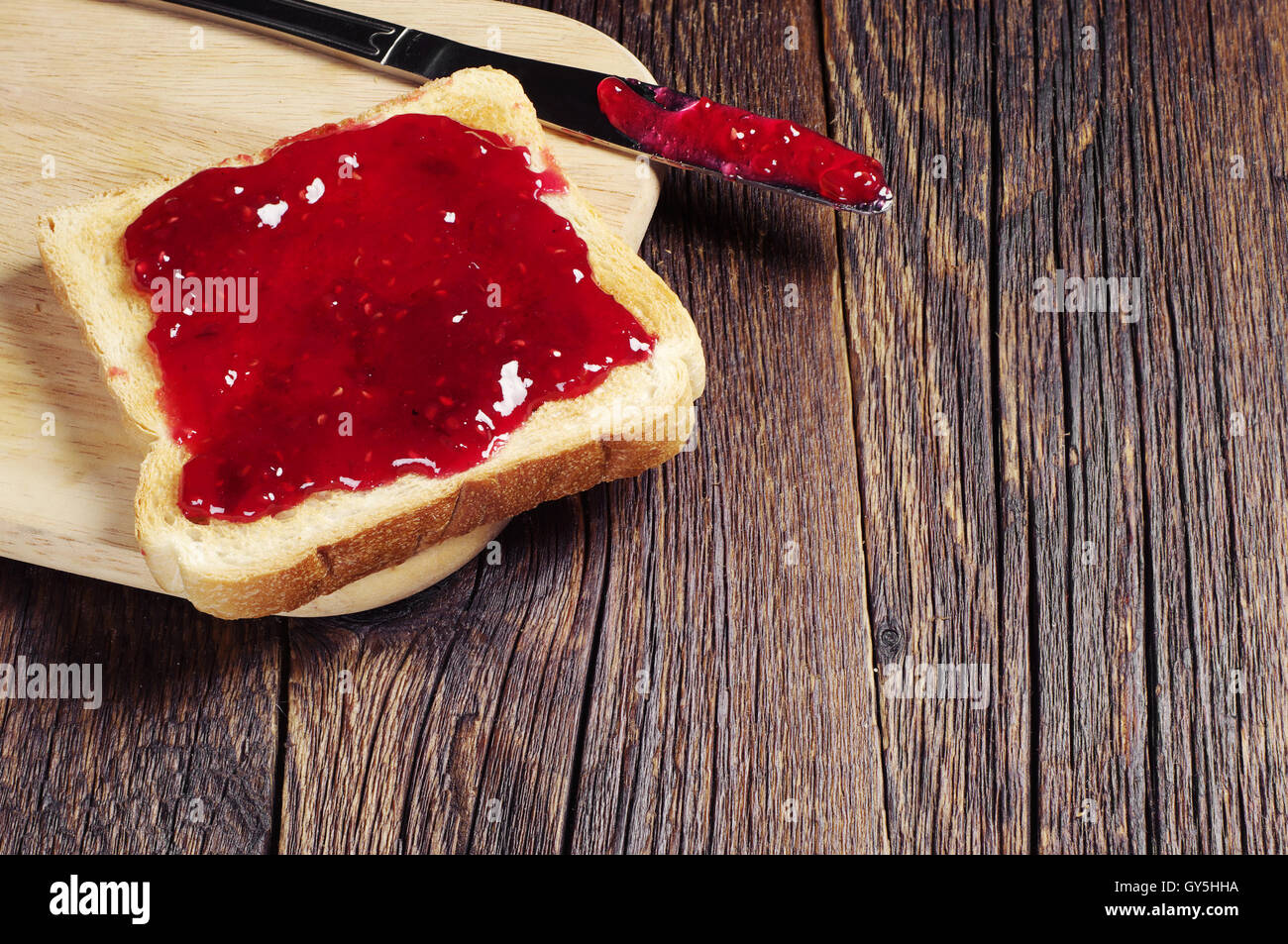 Jam and toasted bread hi-res stock photography and images - Alamy
