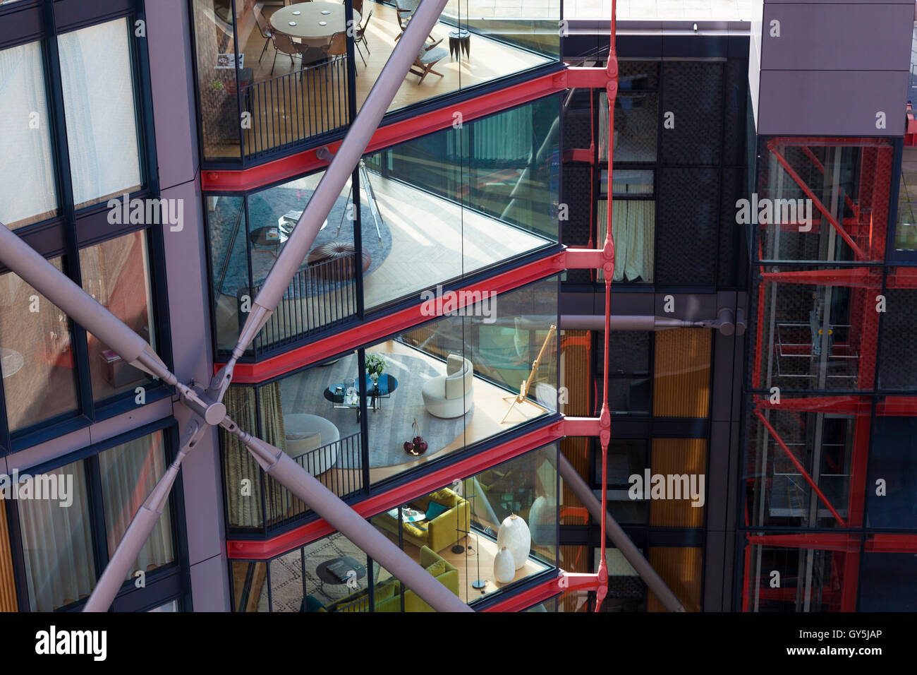 High rise residential tower block, London, UK Stock Photo - Alamy