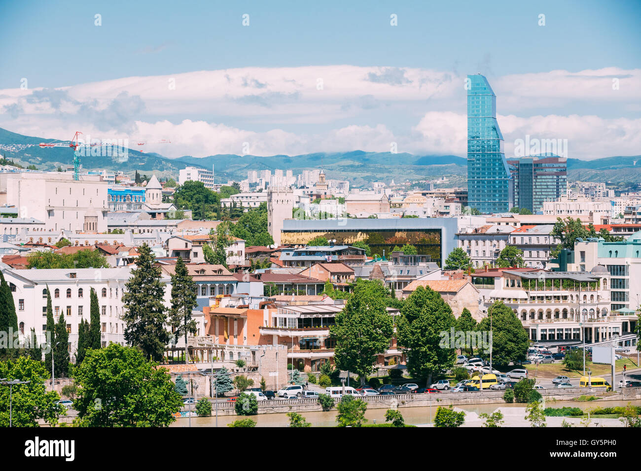 Modern architecture tbilisi georgia hi-res stock photography and images ...
