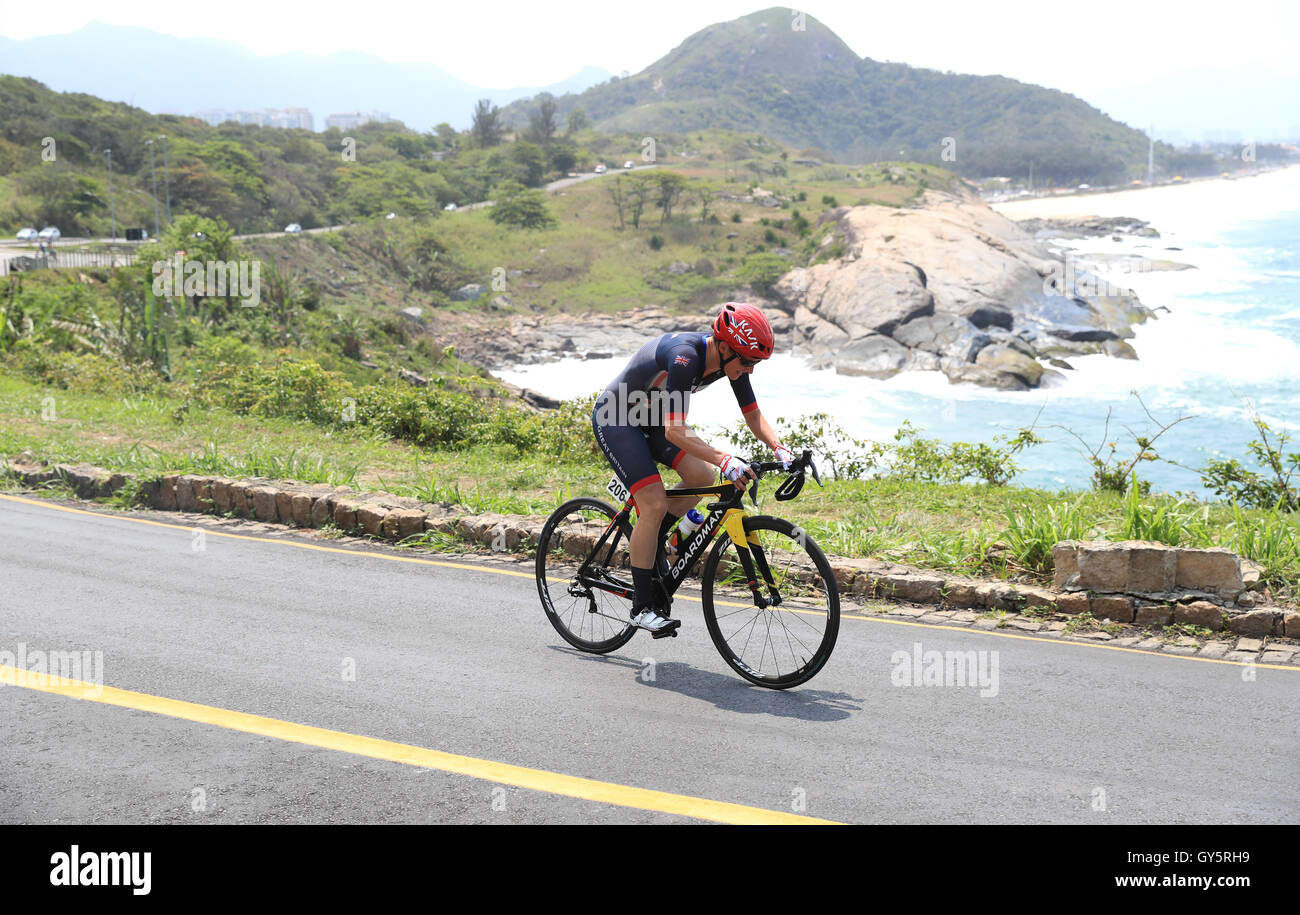 Great Britain's Sarah Storey in action during the Women's Road Race C4 ...