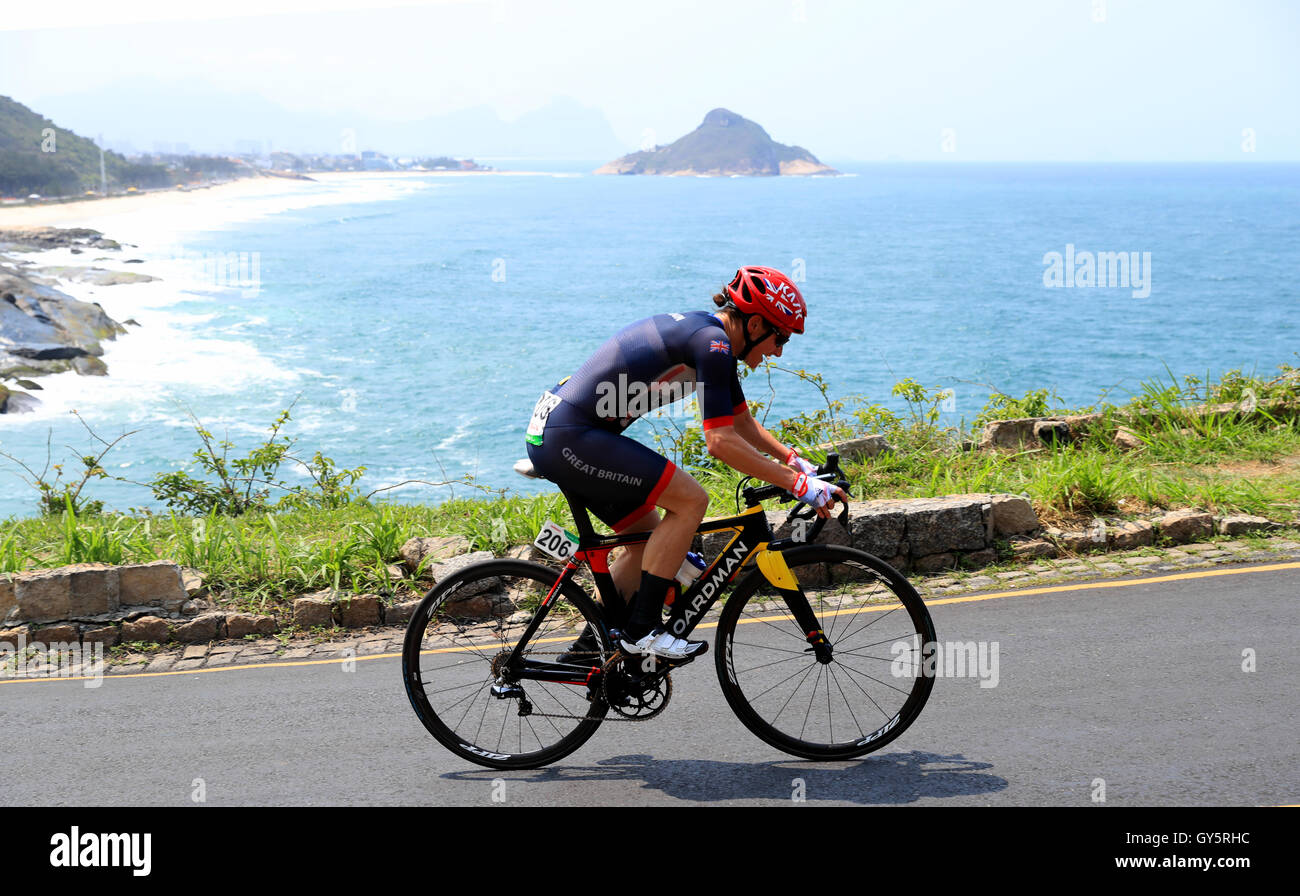 Great Britain's Sarah Storey in action during the Women's Road Race C4 ...
