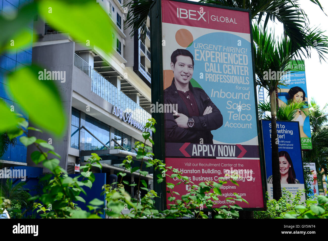 PHILIPPINES, Manila, Pasig City, ad for job offer as Callcenter agent ...