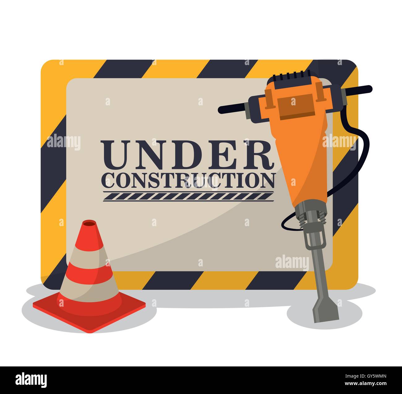 Under construction and repair design Stock Vector Image & Art - Alamy