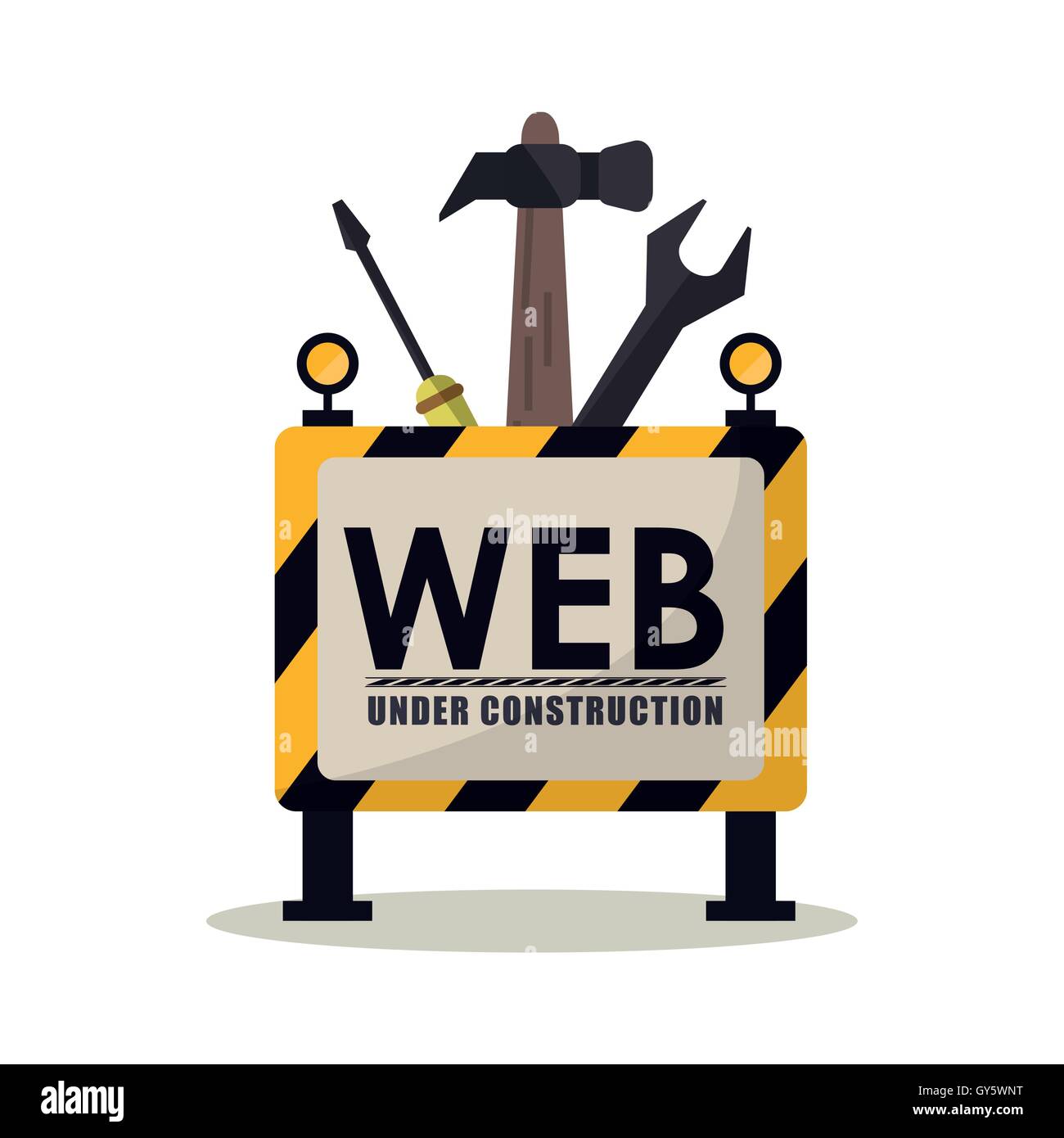 Under construction and repair design Stock Vector Image & Art - Alamy