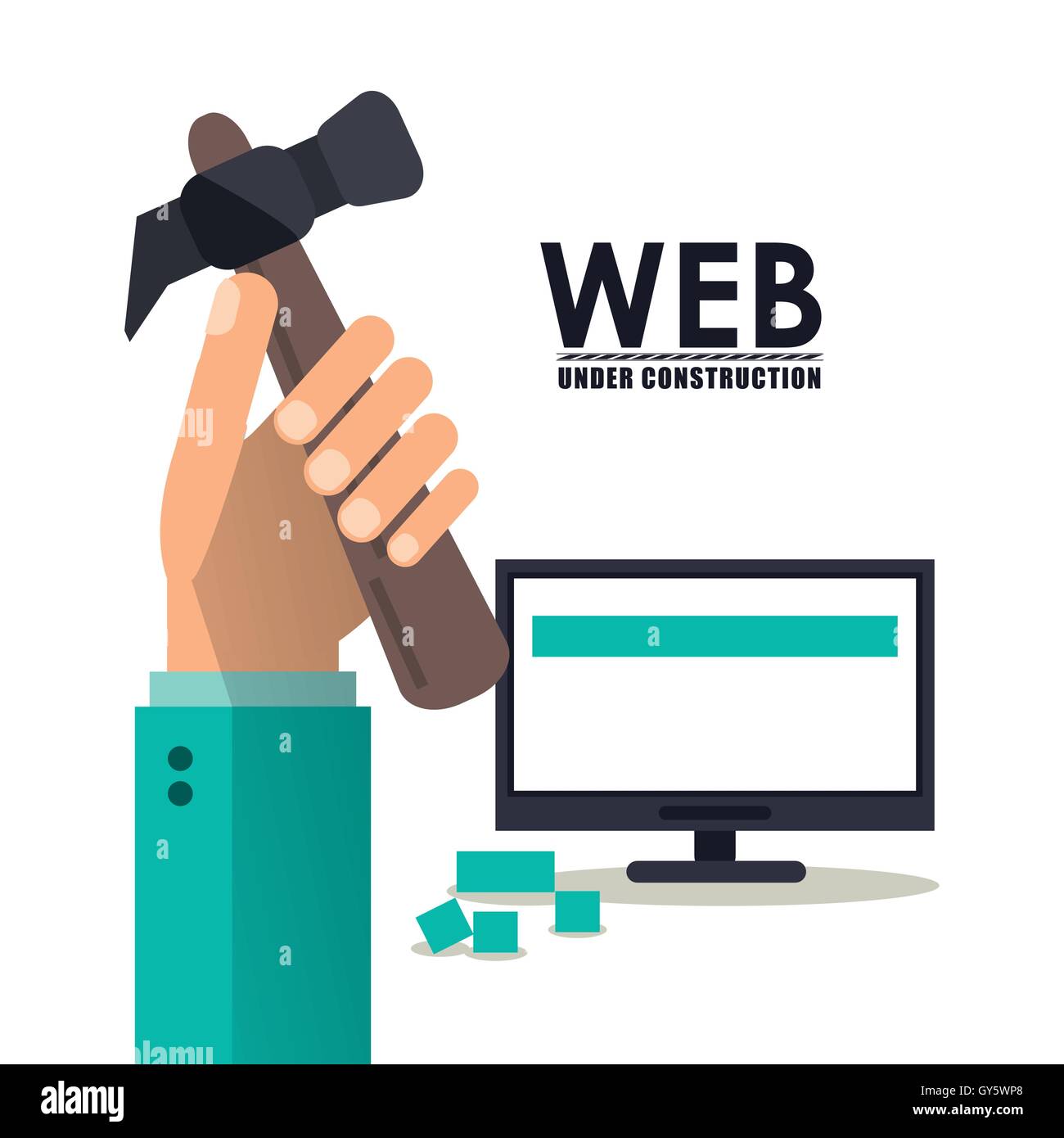 Under construction and repair design Stock Vector Image & Art - Alamy