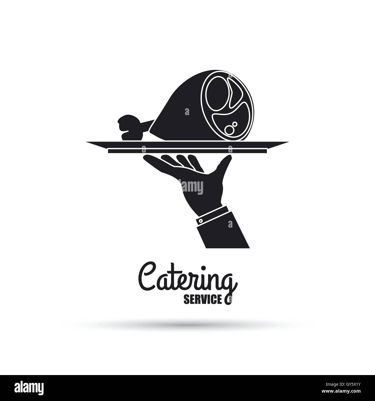 Catering service restaurant and menu design Stock Vector Image & Art ...