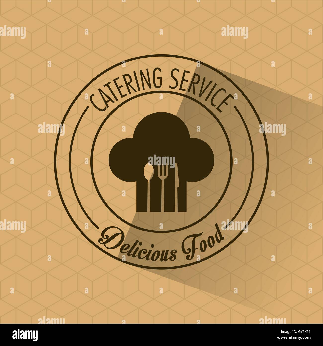 Catering service restaurant and menu design Stock Vector Image & Art ...