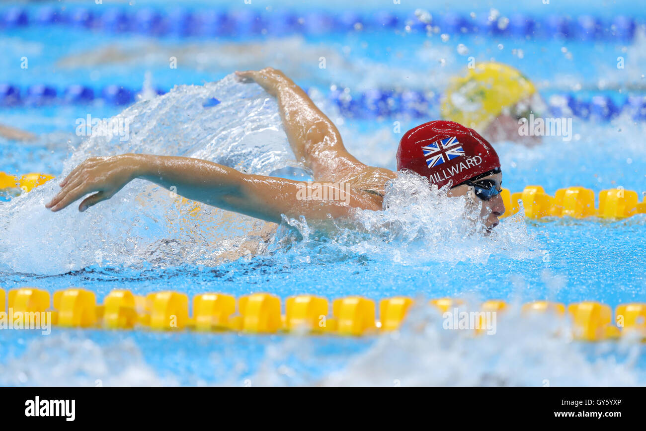 Great Britain's Stephanie Millward competes in the Women's 200m IM ...