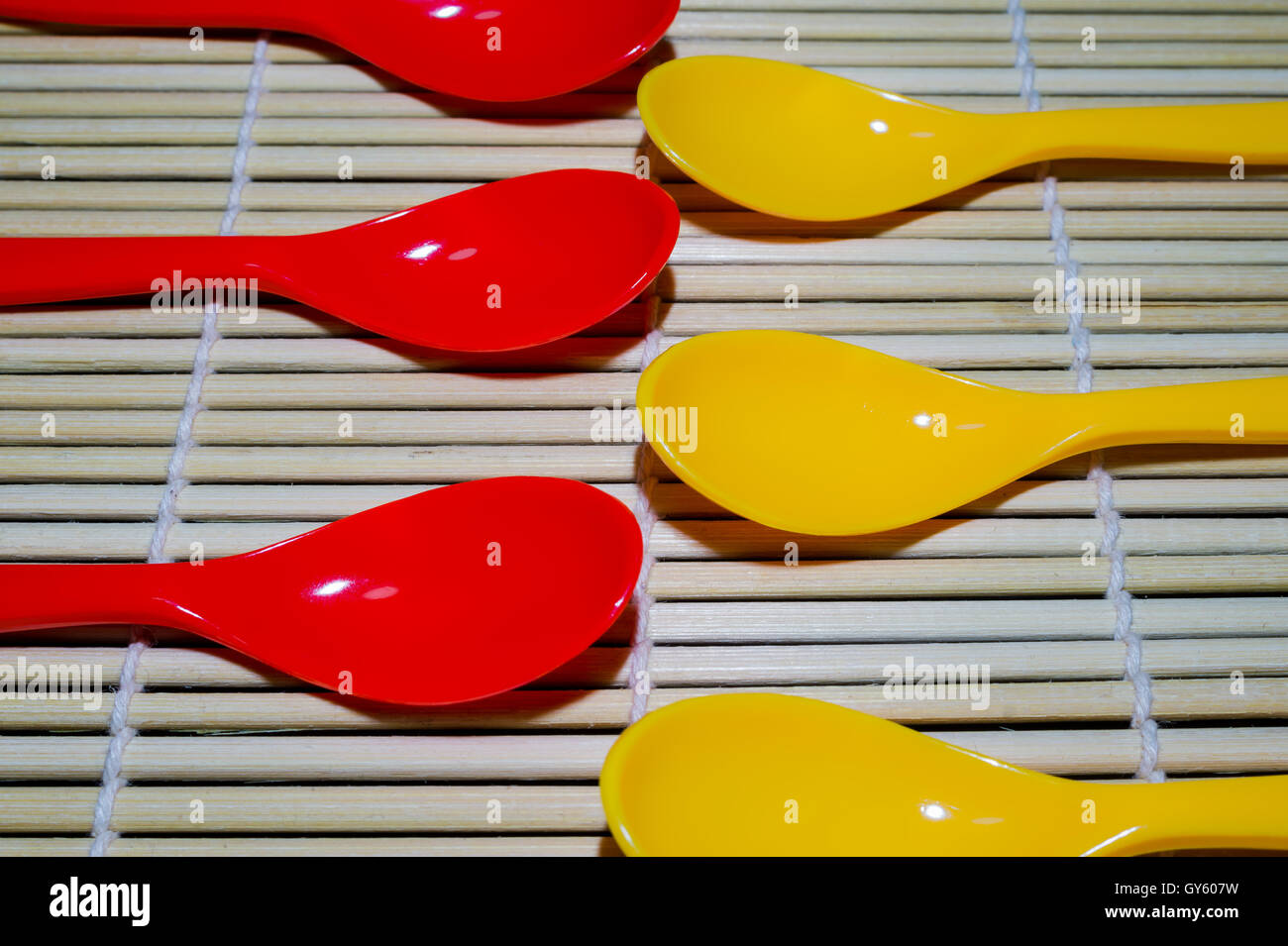 Plastic spoon hi-res stock photography and images - Alamy