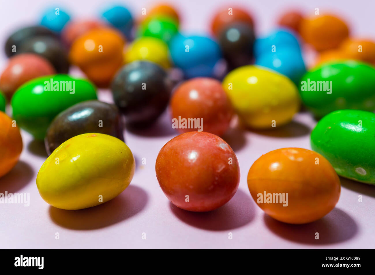 Round candy hi-res stock photography and images - Alamy