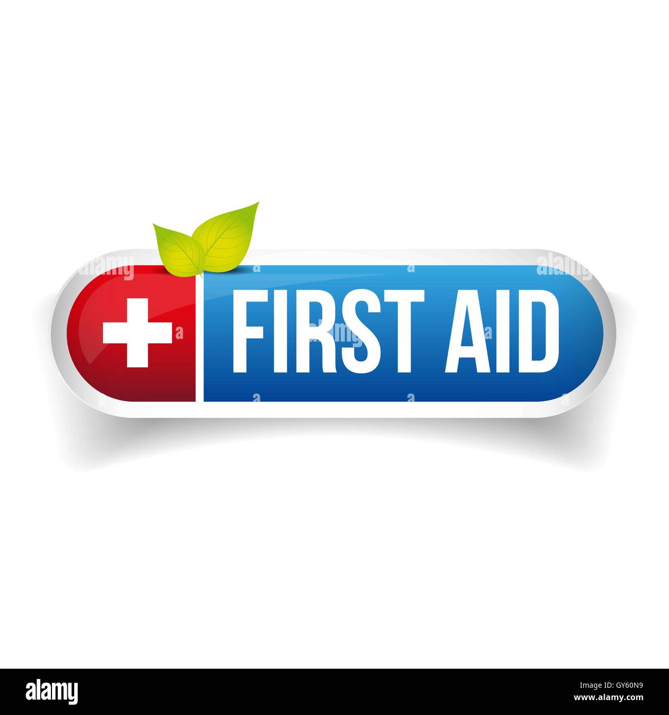 First Aid icon button vector Stock Vector Image & Art - Alamy