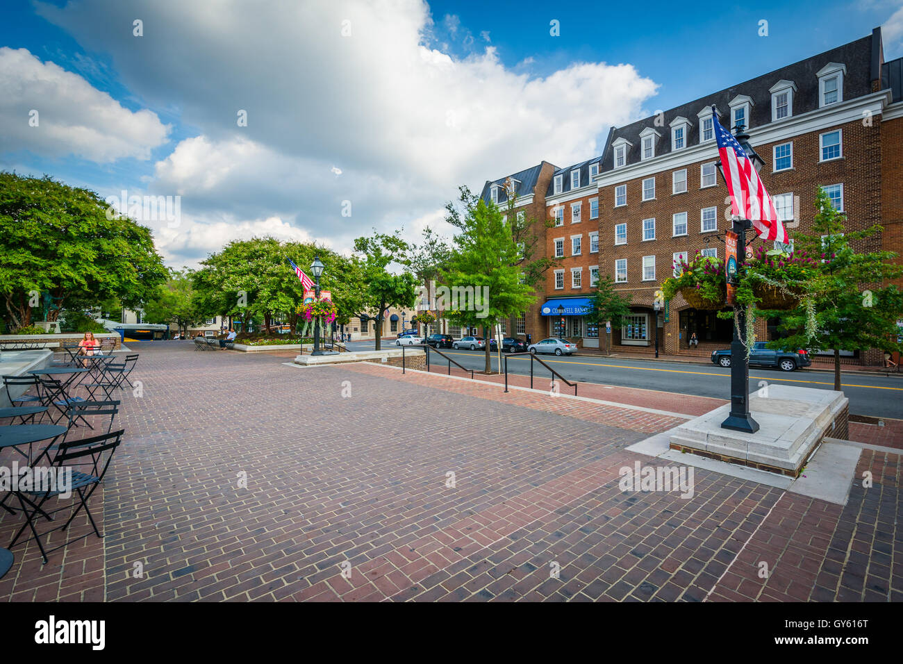 Market Square, in the Old Town of Alexandria, Virginia Stock Photo - Alamy