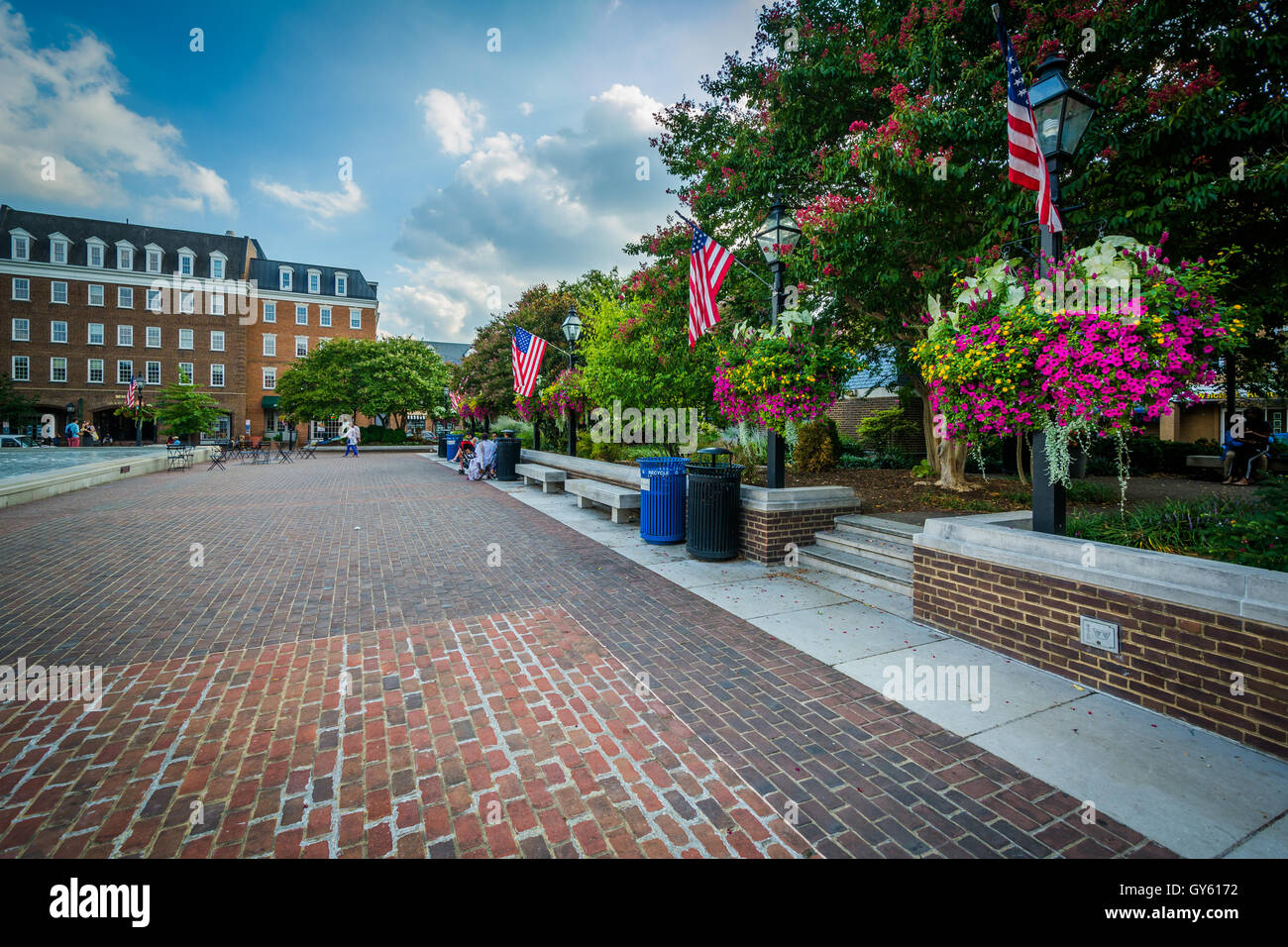 Market Square, in the Old Town of Alexandria, Virginia Stock Photo - Alamy