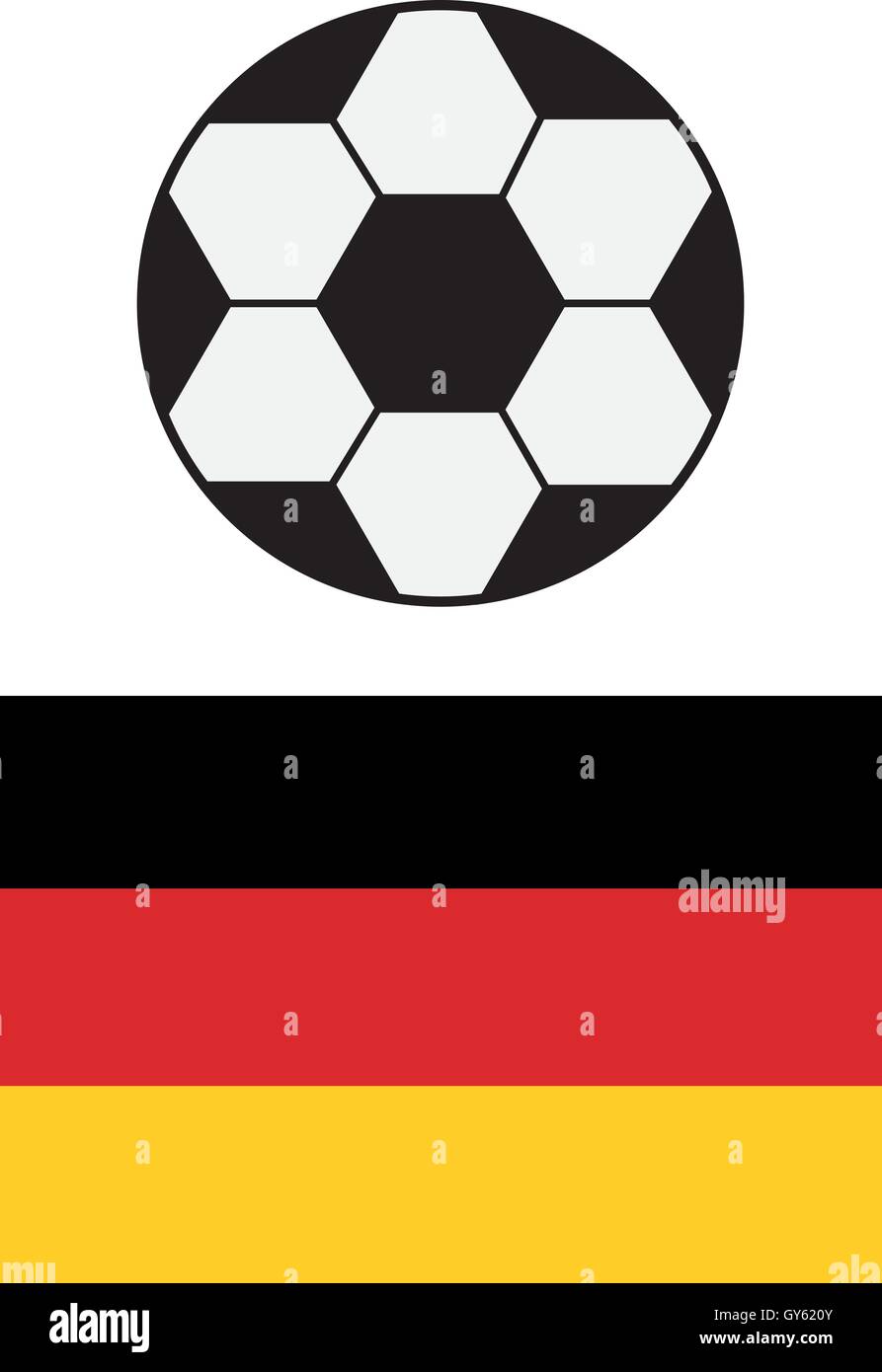 Germany Flag and football Stock Vector Image & Art - Alamy