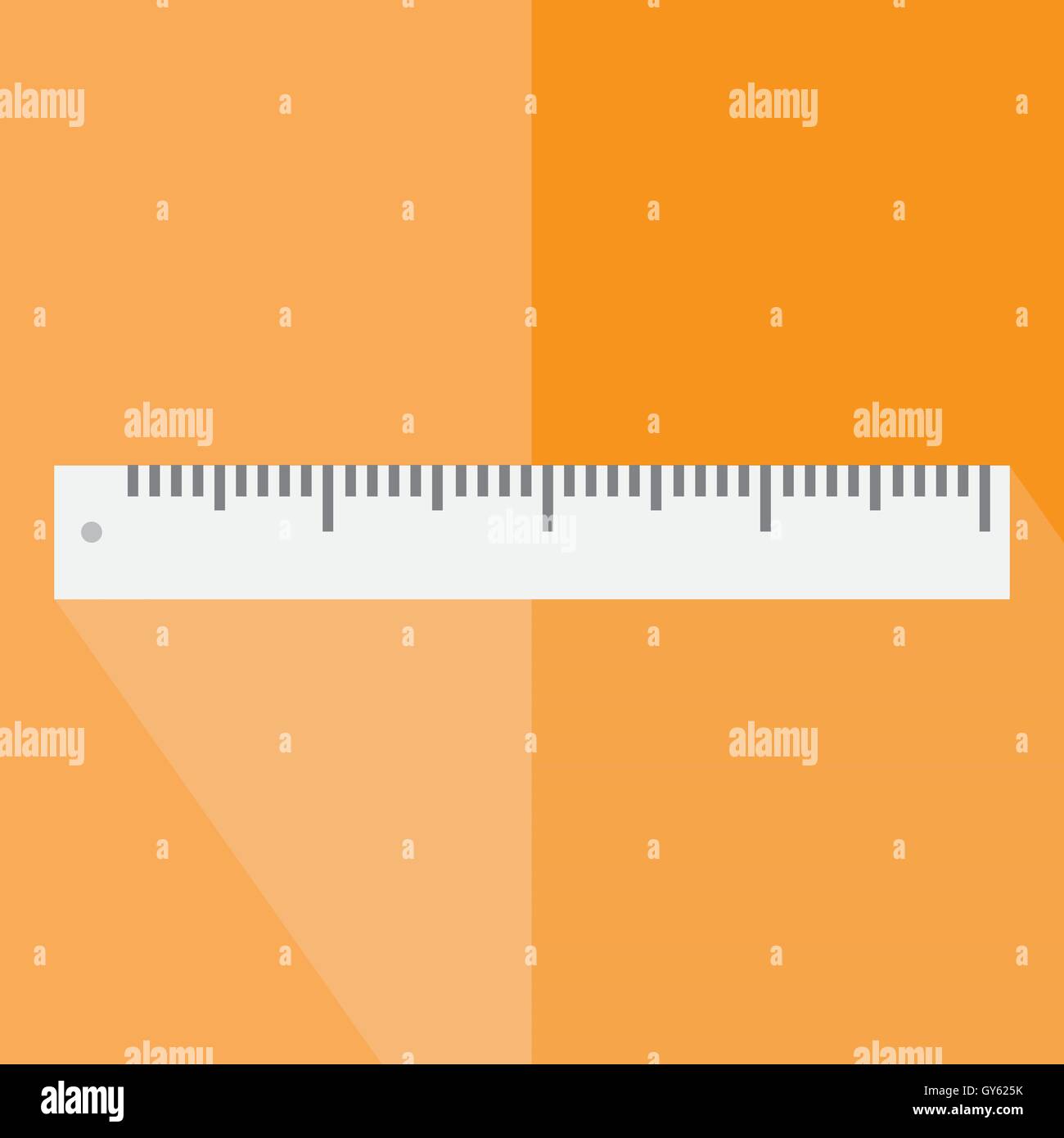 The ruler icon. Ruler symbol. Flat. Vector illustration Stock Vector ...