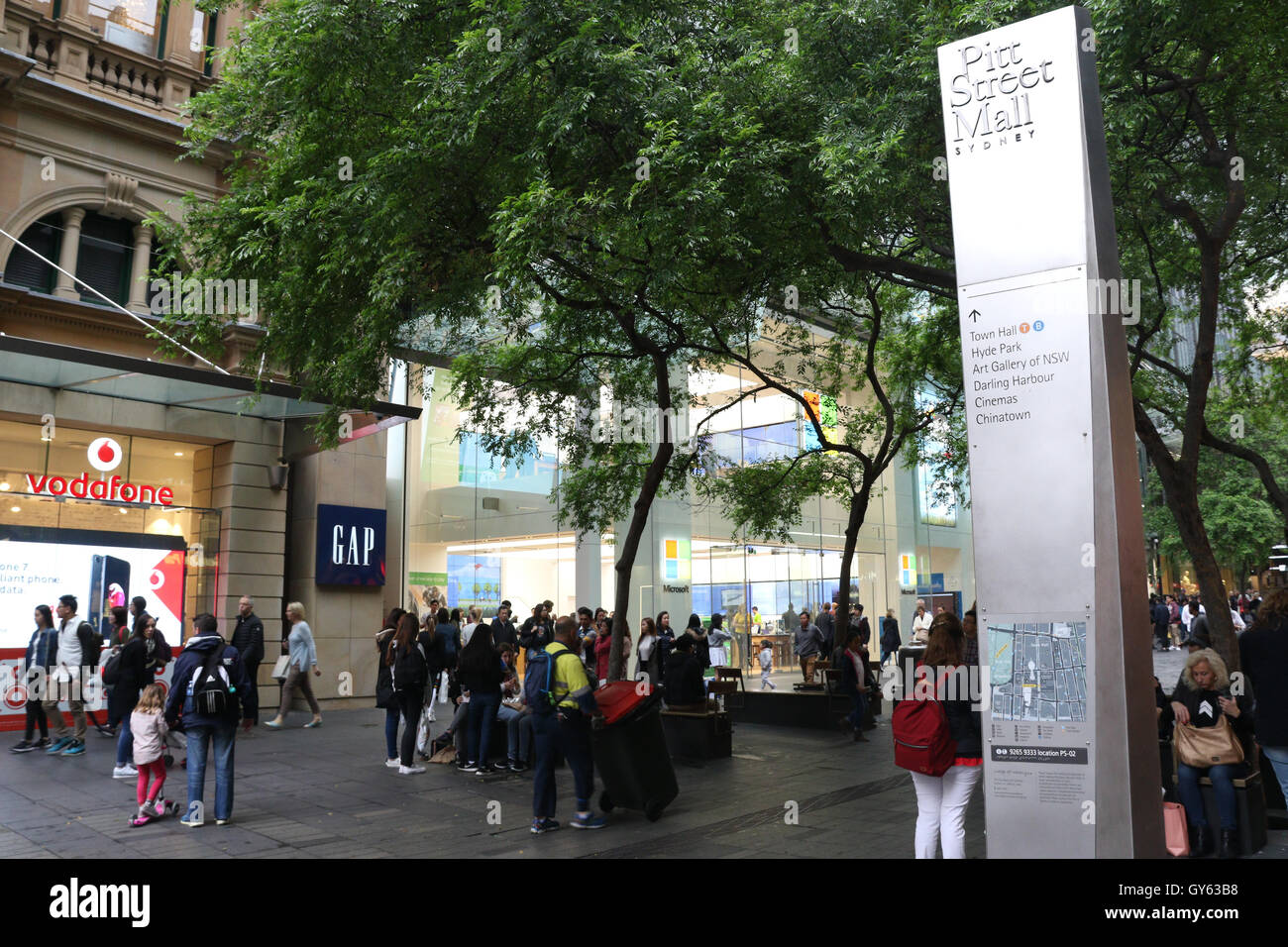 Pitt Street Sydney Stock Photos & Pitt Street Sydney Stock Images - Alamy